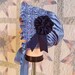 Early Drawn Bonnet Assorted Colors -capote Bonnet -drawn Poke Bonnet ...