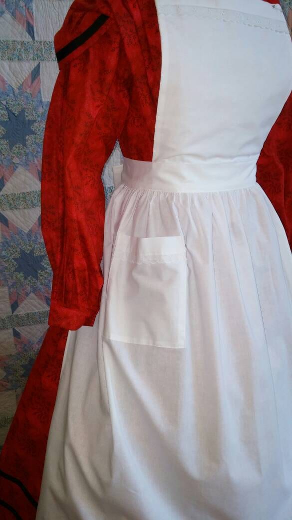 Women's Pinner Apron With Patch Pocket Regular or PLUS - Etsy
