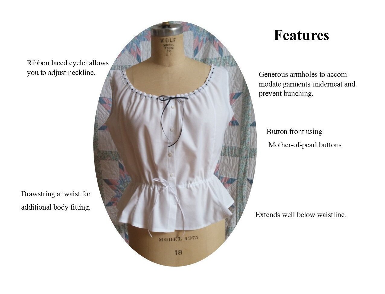 Corset Cover/ Camisole / 19th Century Underpinning Regular - Etsy