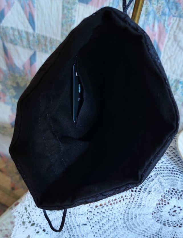 Reticule Drawstring Bag 19th Century Victorian Purse - Etsy