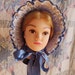 Early Drawn Bonnet Assorted Colors -capote Bonnet -drawn Poke Bonnet ...