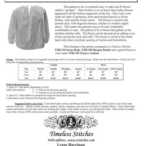 Gathered Body (blouse) - Guimpe / 19th Century/ Civil War Era Bodice ...
