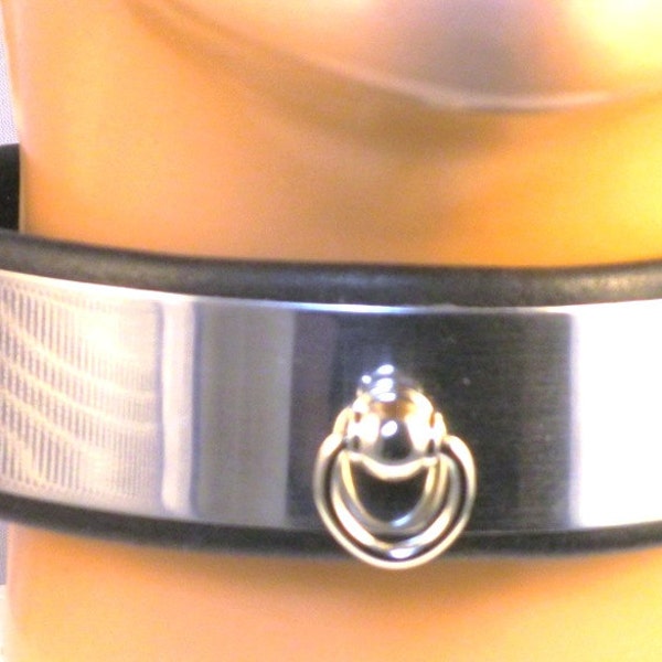 Steel Bondage Collar - Etsy