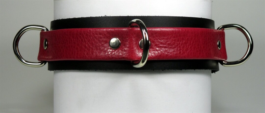 Classic Red Collar - Etsy