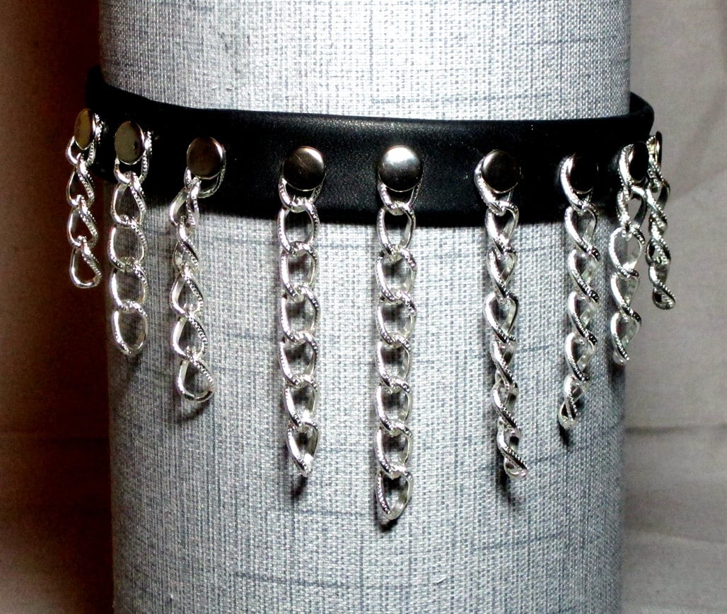 Chain Fall Dress Collar/choker - Etsy