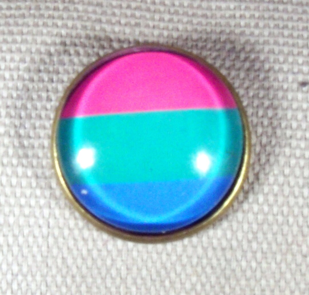 Poly Pride Pin - Etsy