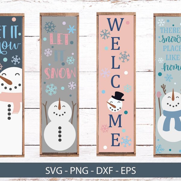 Snowman Porch Sign - Etsy