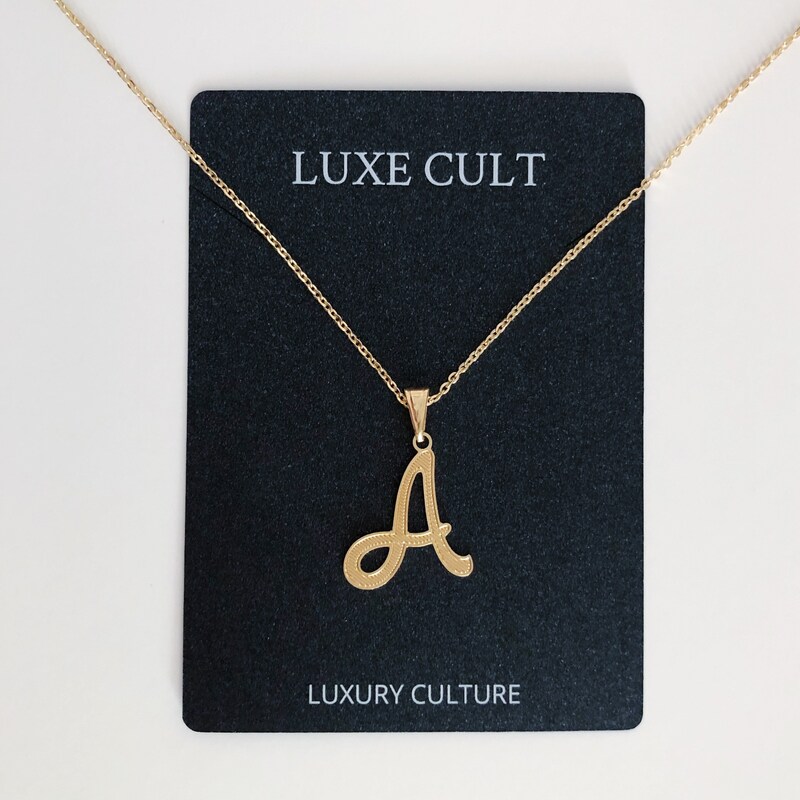 Cursive Letter Beads - Etsy