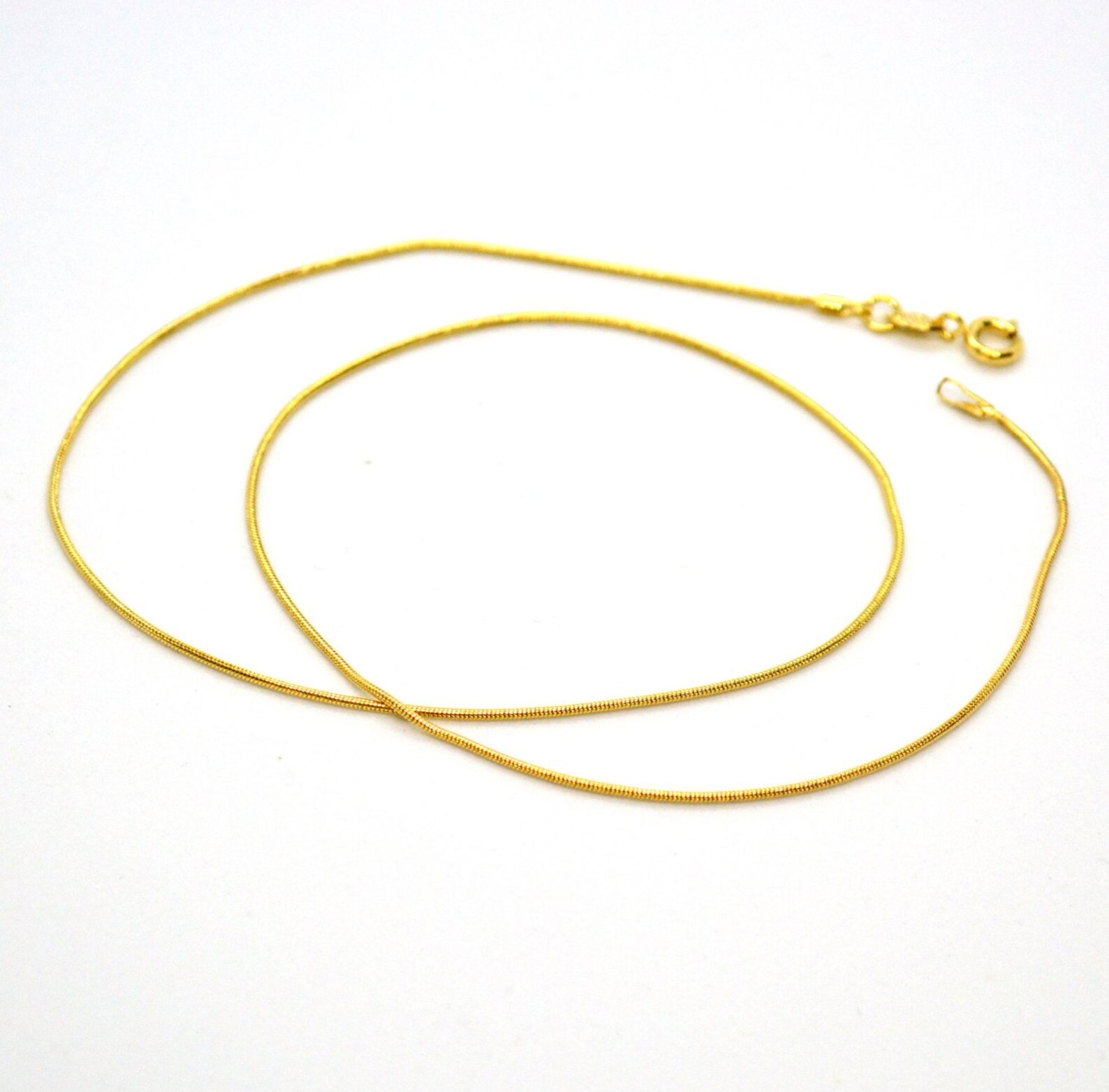 1mm Snake Chain - Etsy