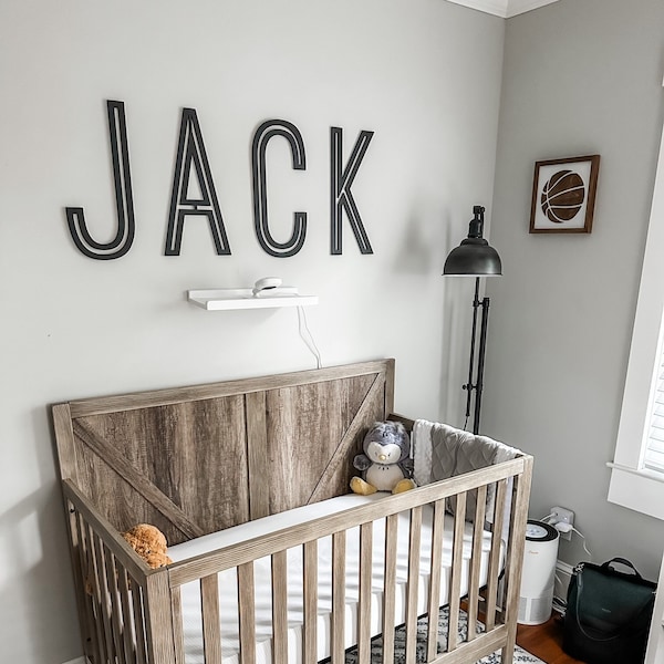 Nursery Wall Letters - Etsy