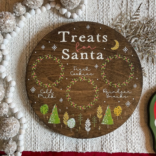 Santa Tray - Etsy