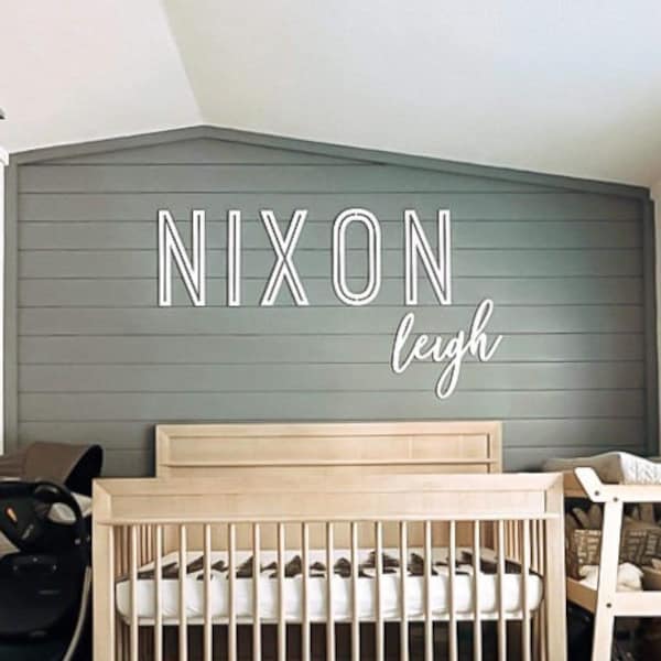 Nursery Wall Letters - Etsy