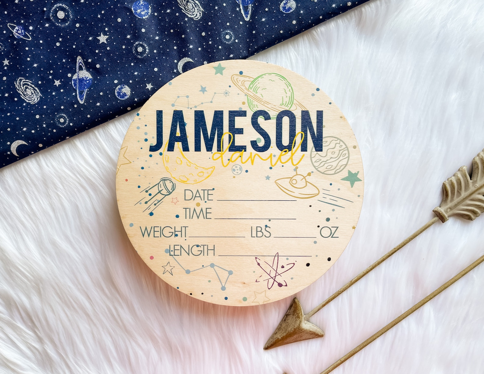 Baby Birth Stat Sign Personalized Birth Announcement Sign | Etsy