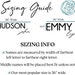 Custom Wooden Outline Name Sign - Etsy
