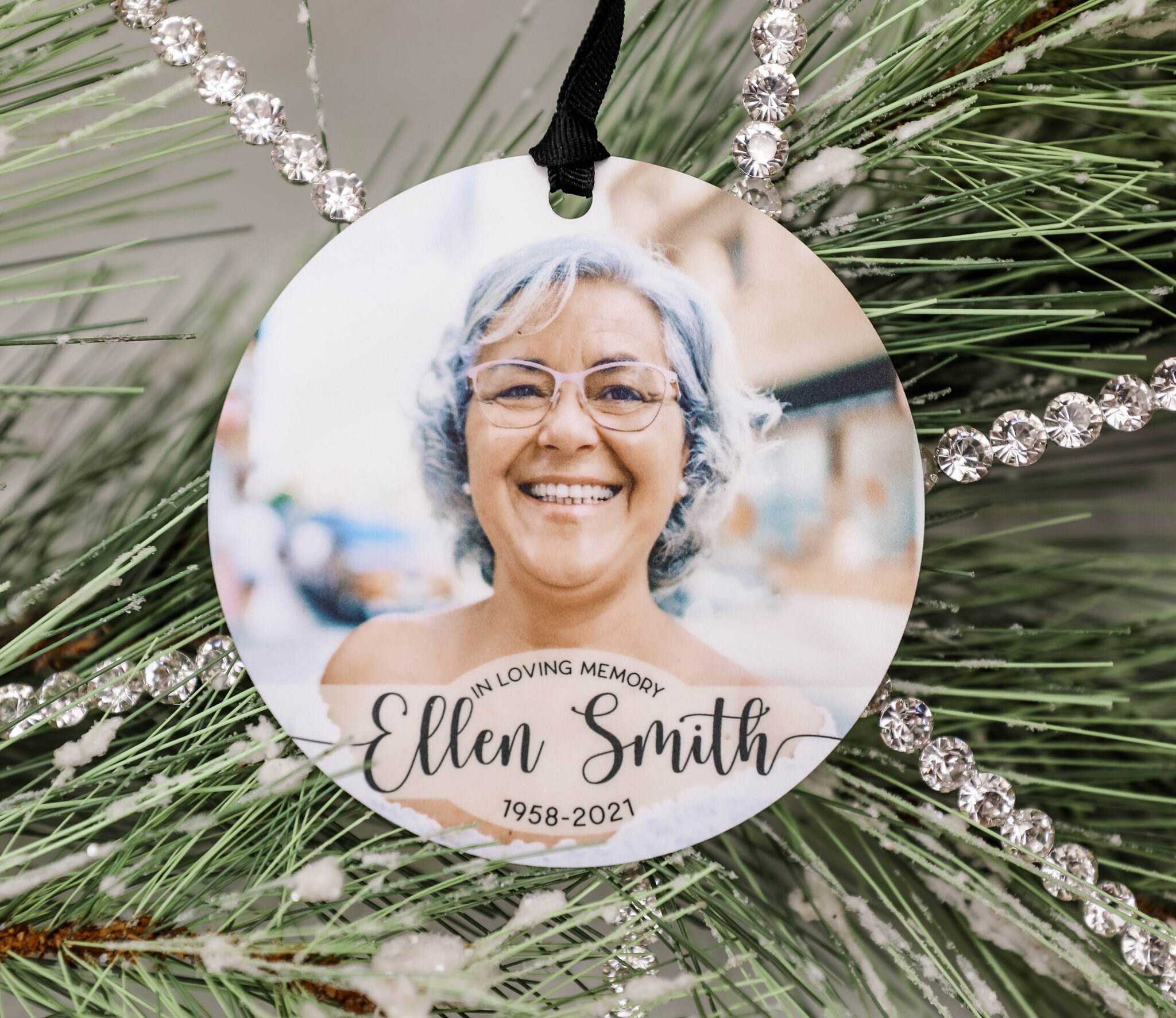 In Loving Memory Christmas Ornament Custom Christmas | Etsy