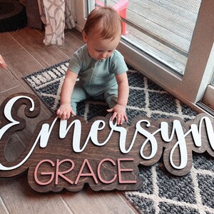 Personalized Name Sign, Boho Name Sign, Outline Name Sign, Name Sign ...