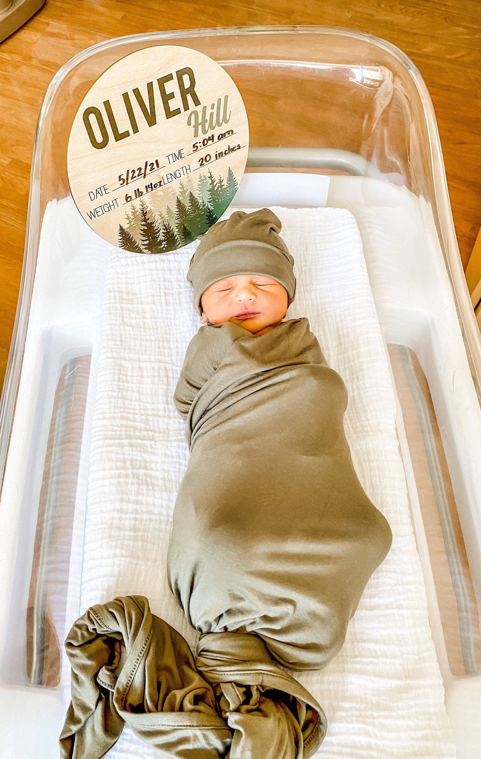 Baby Birth Stat Sign Personalized Birth Announcement Sign - Etsy