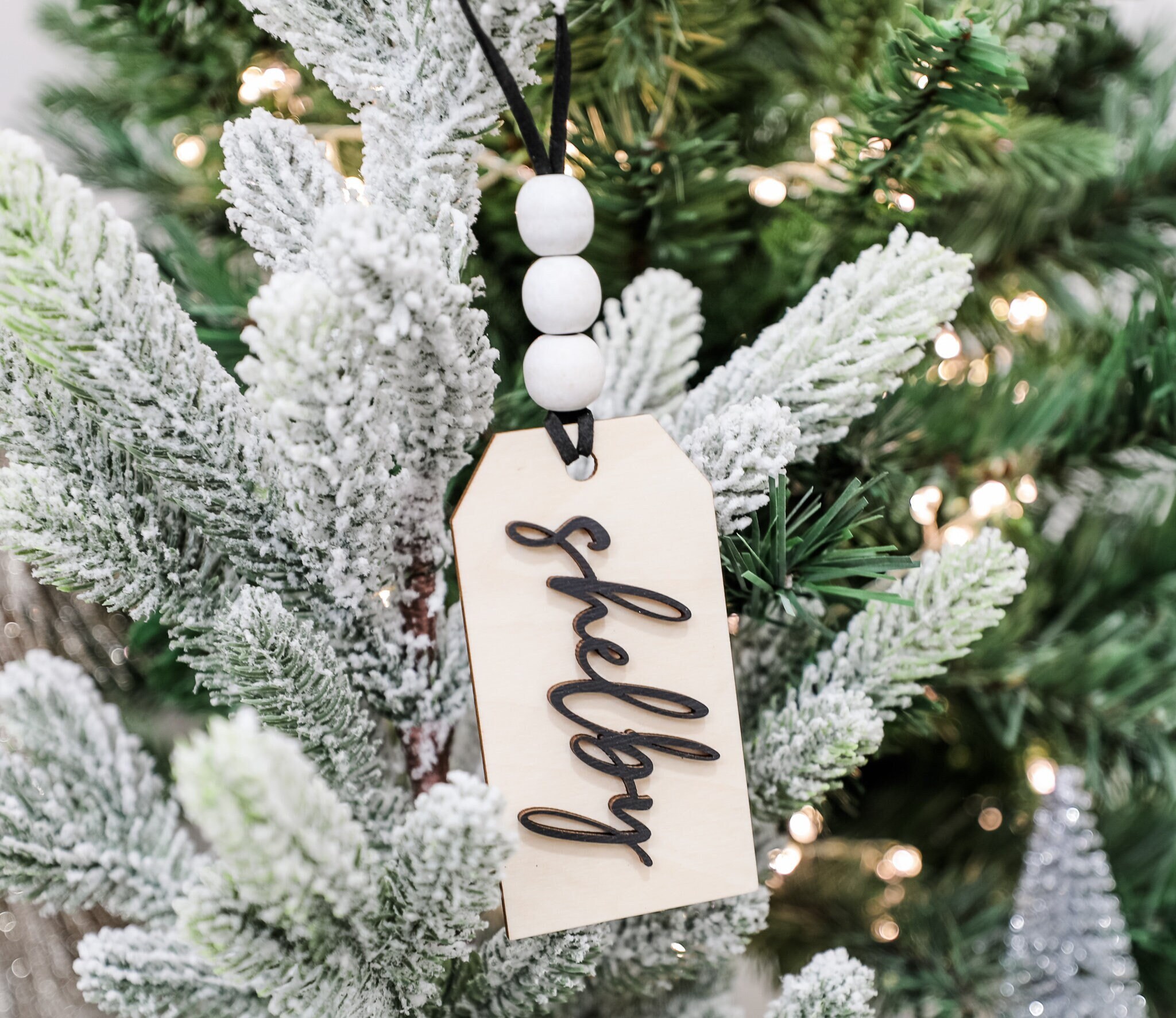 Personalized Wooden Stocking Tag Stocking Name Tags - Etsy