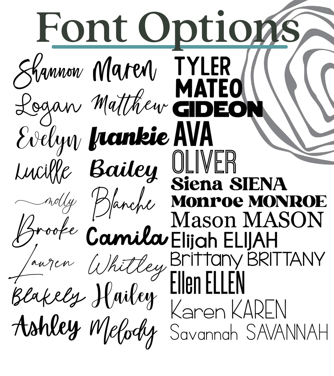 Custom Wooden Outline Name Sign - Etsy