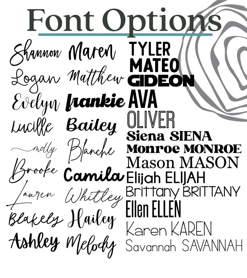 Custom Wooden Outline Name Sign - Etsy