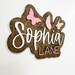Butterfly Name Sign, Nursery Name Sign, Butterfly Nursery Decor, Name ...