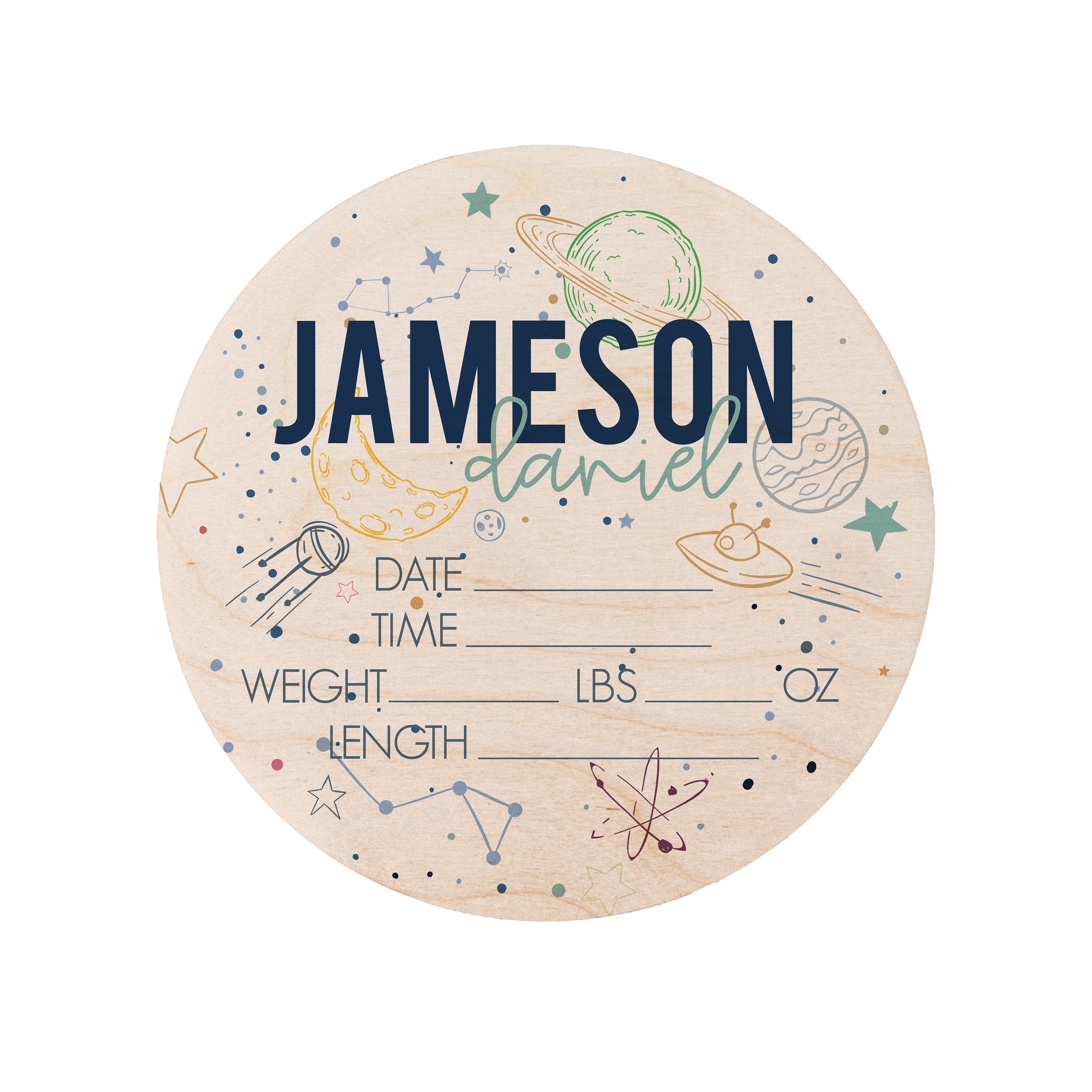 Baby Birth Stat Sign Personalized Birth Announcement Sign - Etsy