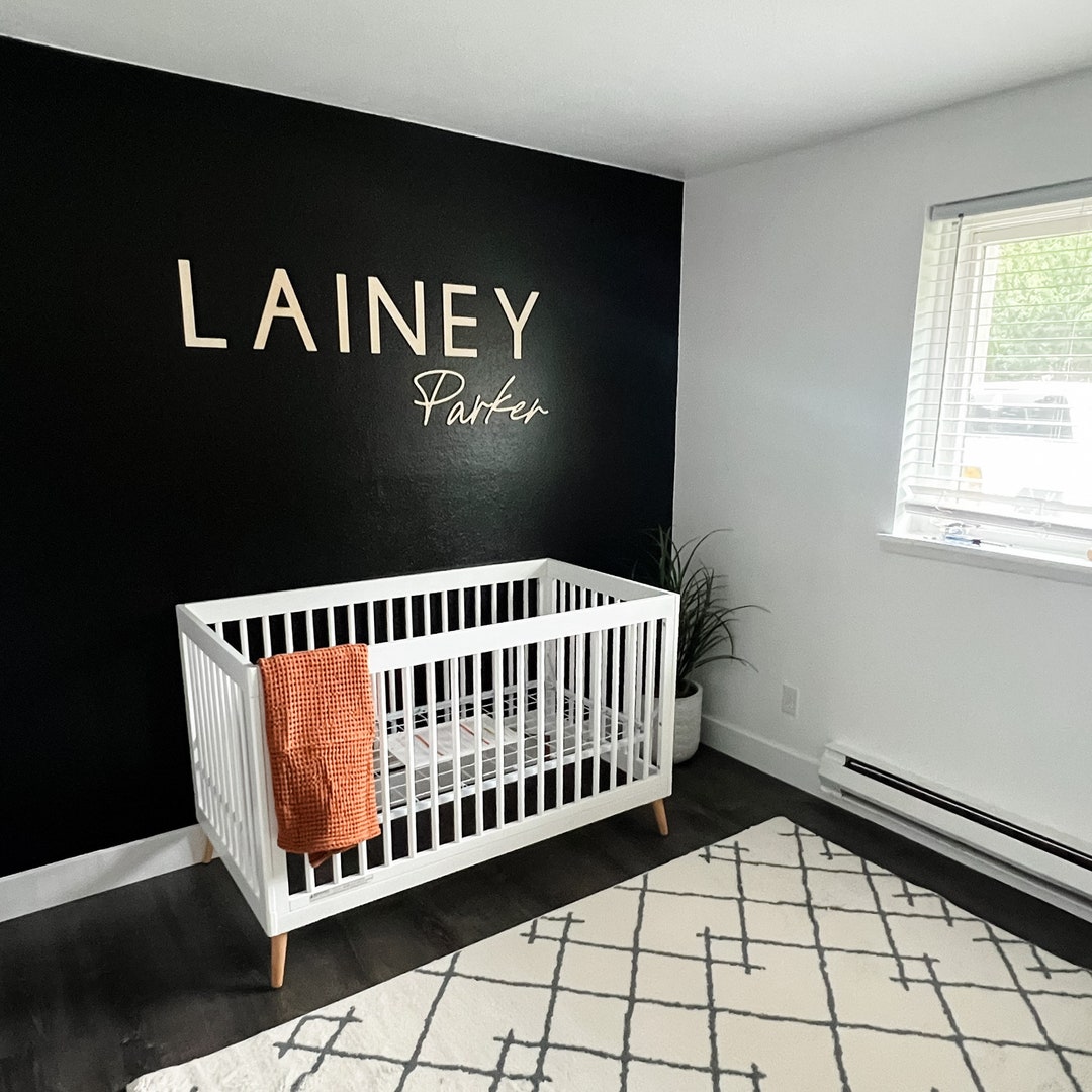 Name Cutouts for Nursery, Wooden Letters, Name Sign, Baby Shower Decor ...