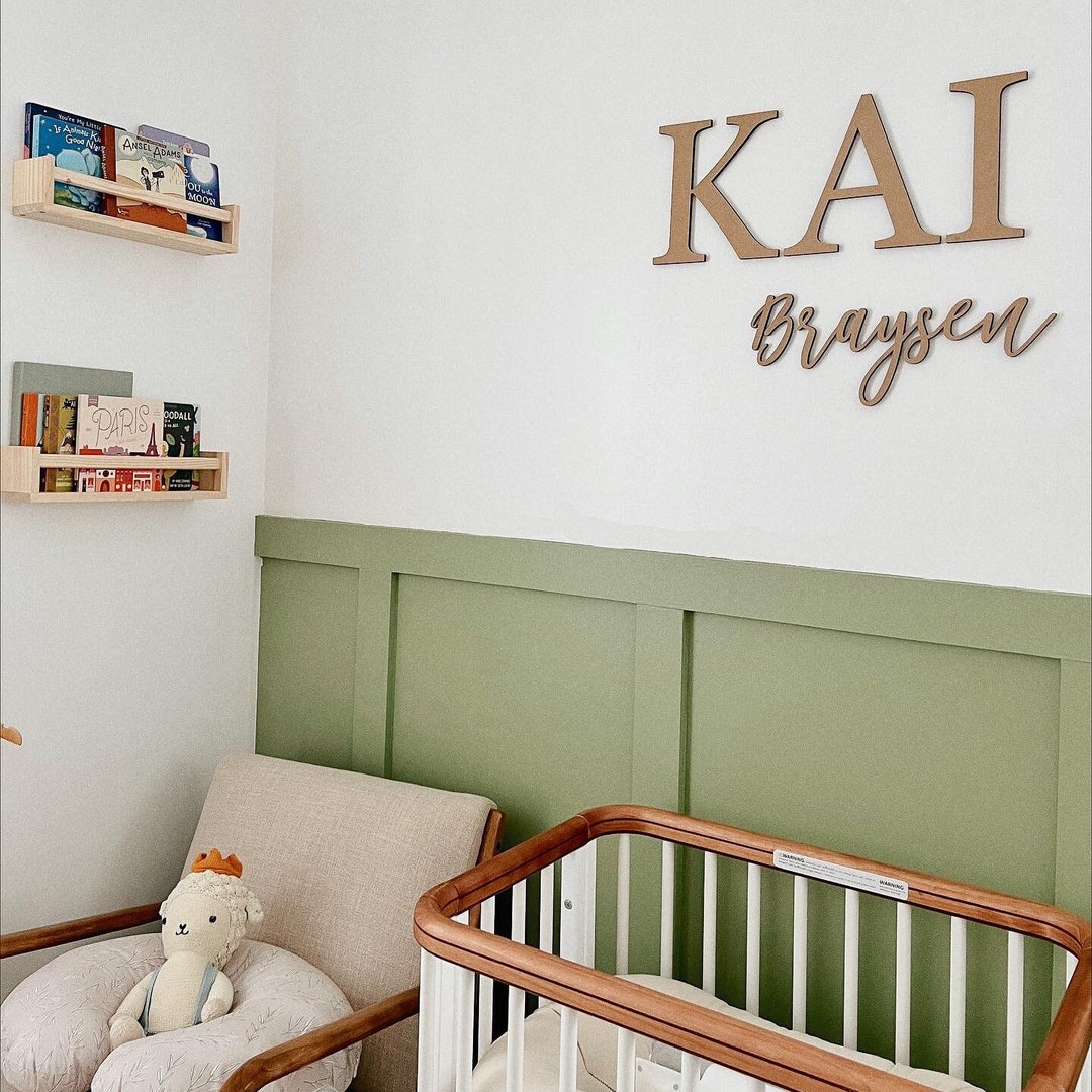 Wooden Name Cutouts, Wooden Letters, Custom Name Sign, Baby Shower ...