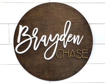 Custom Name Bow Theme Sign Baby Name Sign Pink Bow - Etsy