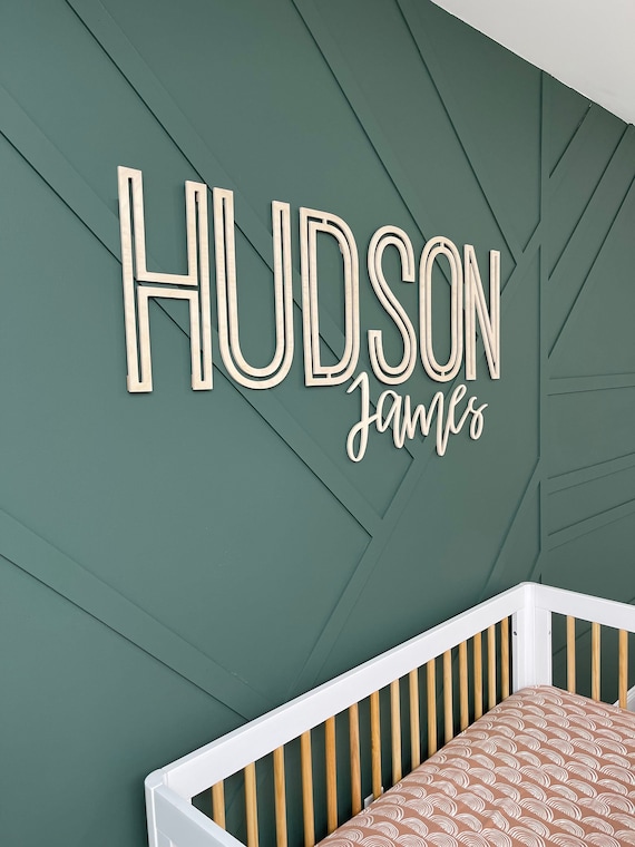 Name Sign for Nursery Wooden Letters Name Sign Nursery - Etsy
