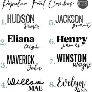 Custom Outline Name Sign, Nursery Name Sign, Newborn Gift, Layered 3D ...