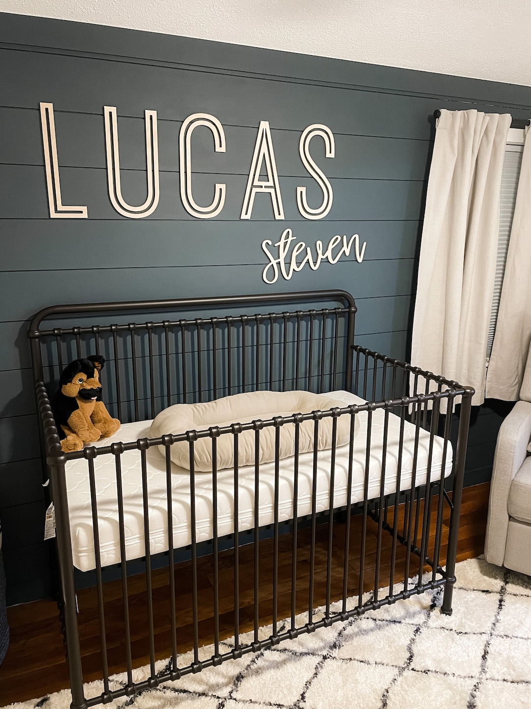 Name Cutouts for Nursery, Wooden Letters, Name Sign, Nursery Letters ...