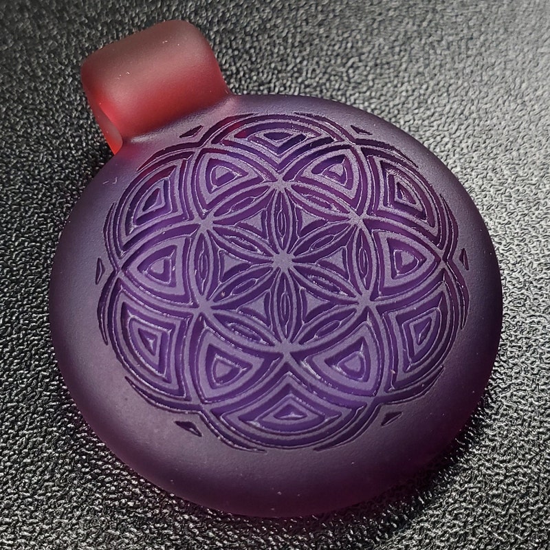 Seed of Life Pendant - Etsy