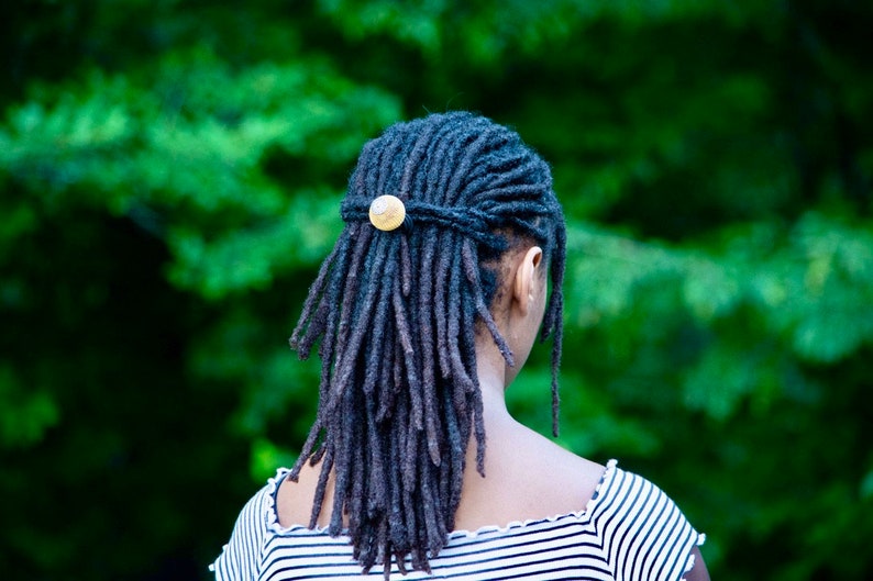 Hair Tie Lasso Wire Mesh Yellow Has Very Thick Elastic. Step up Your ...