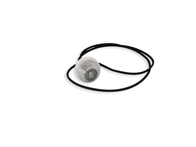 Hair Tie Lasso - Wire Mesh - White Has Very Thick Elastic. Step up Your ...