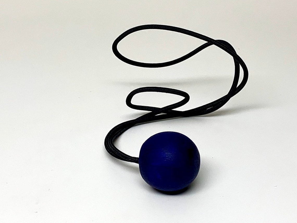 Hair Tie Lasso-ball-blue-has Very Thick Elastic. Step up Your Loc Game ...