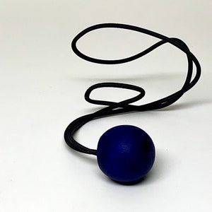 Hair Tie Lasso-ball-blue-has Very Thick Elastic. Step up Your Loc Game ...