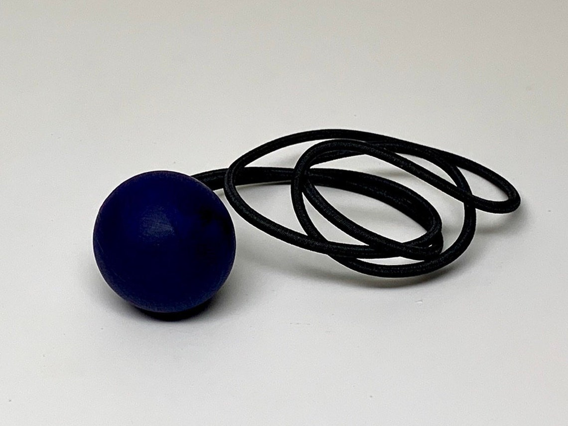 Hair Tie Lasso-wood Black-has Very Thick Elastic. Step up Your Loc Game ...