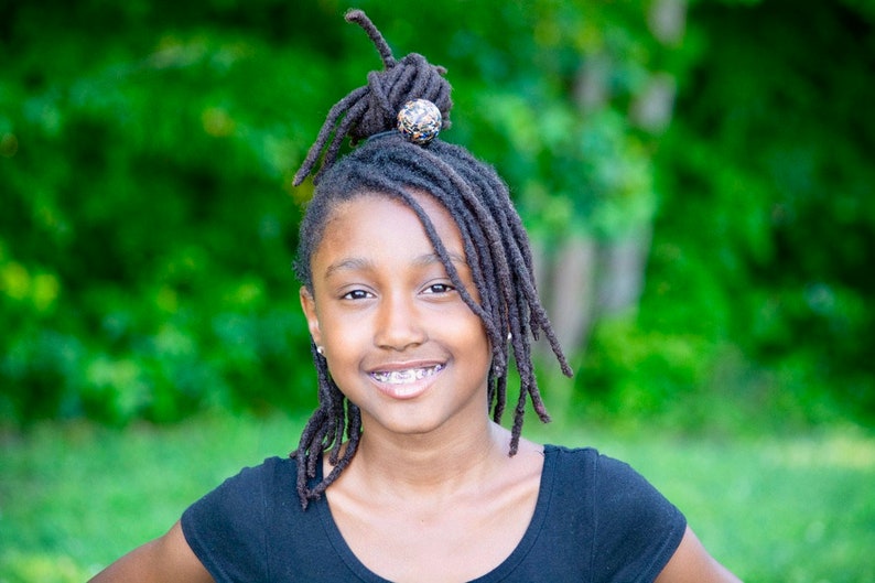 Hair Tie Lasso Galaxy Has Very Thick Elastic. Step up Your Loc Game It ...