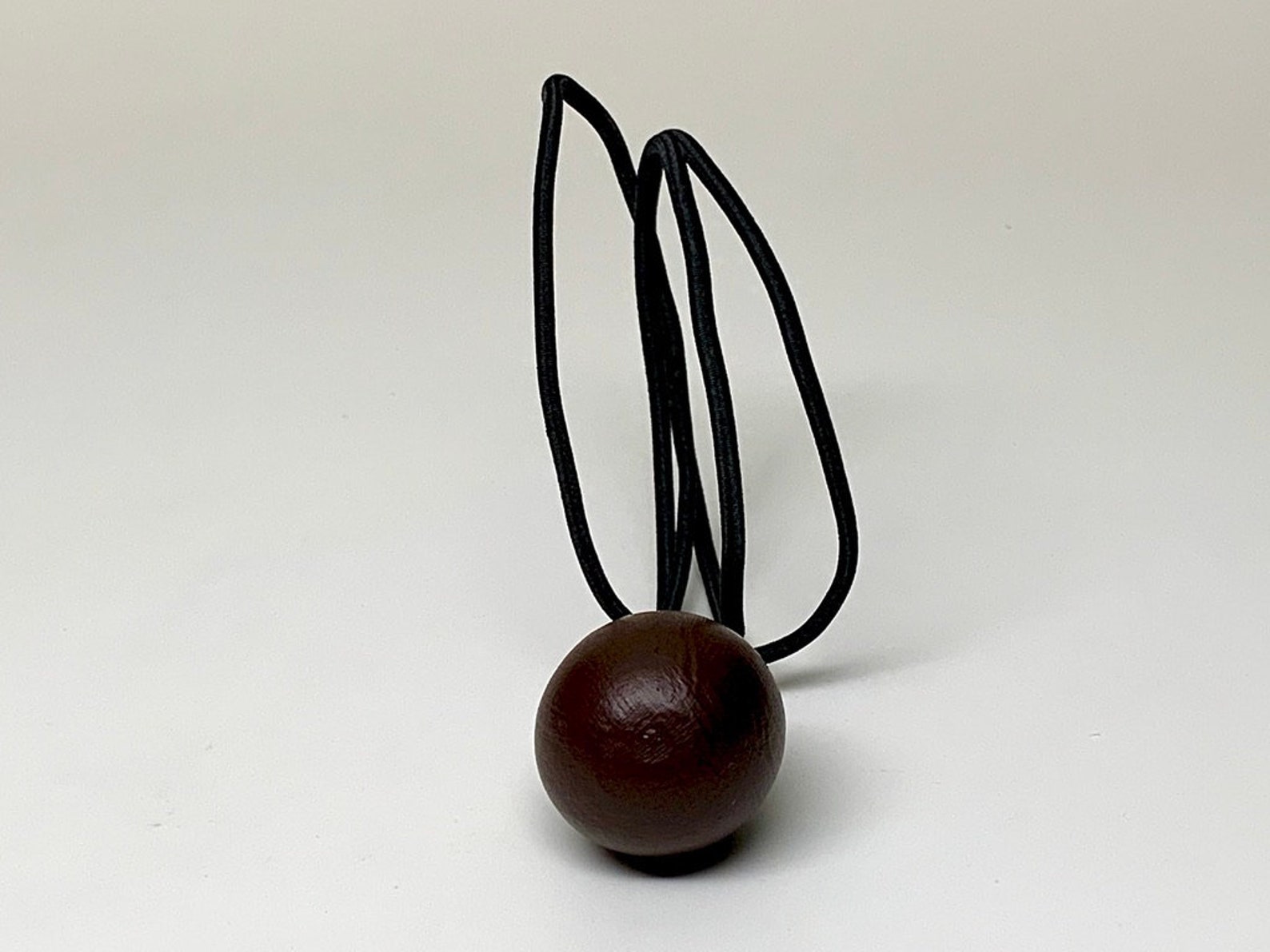 Hair Tie Lasso Ball Brown Has Very Thick Elastic. Step - Etsy