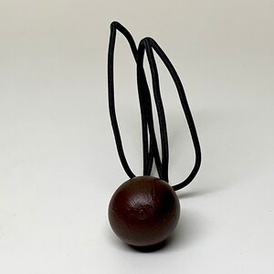 Hair Tie Lasso - Ball - Brown - Has Very Thick Elastic. Step up Your ...