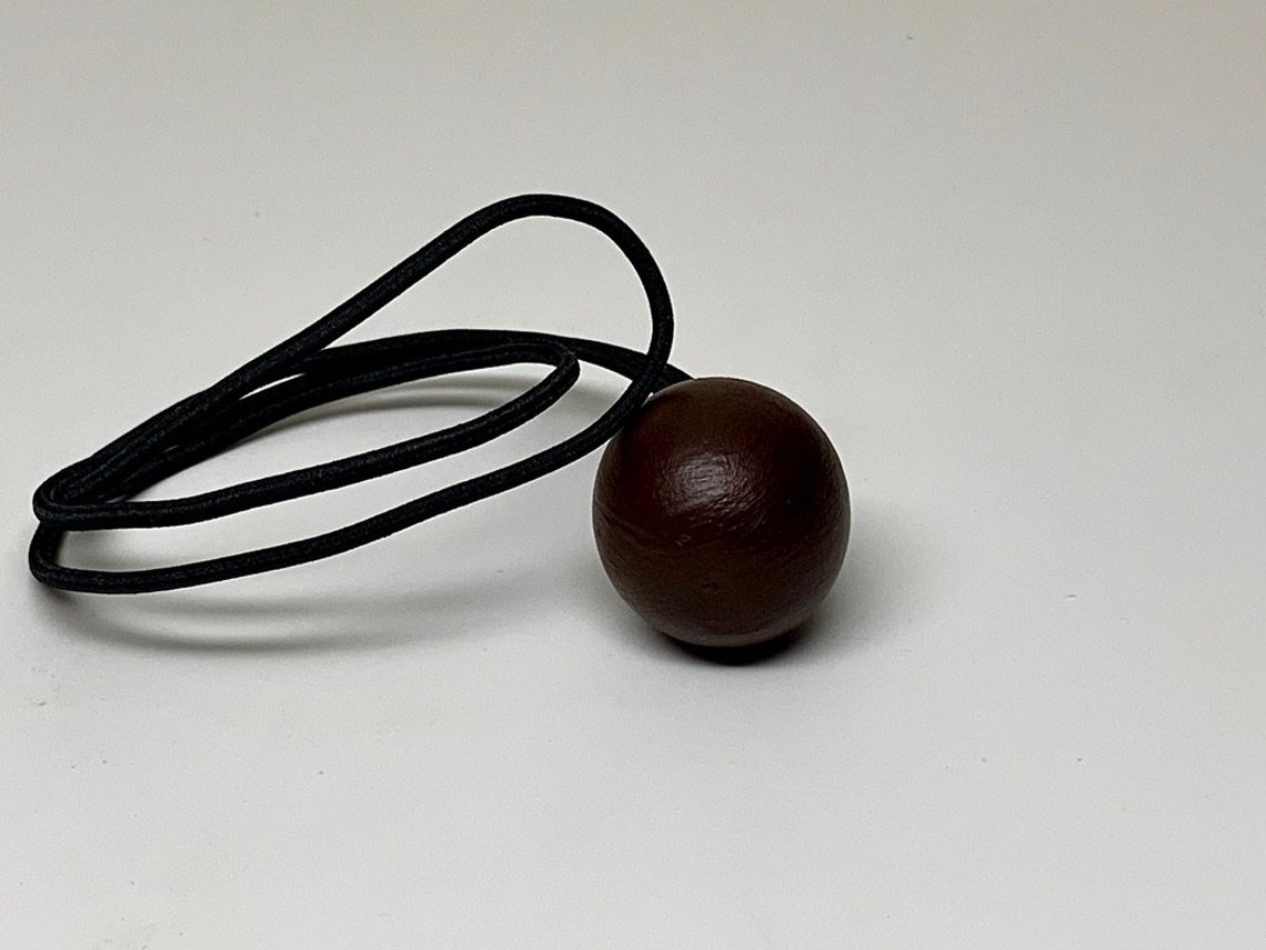 Hair Tie Lasso Ball Brown Has Very Thick Elastic. Step - Etsy