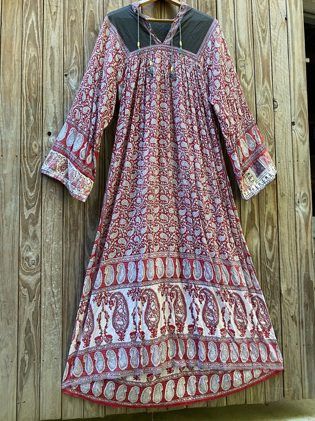 Vintage 70’s Indian Gauze Dress - Etsy