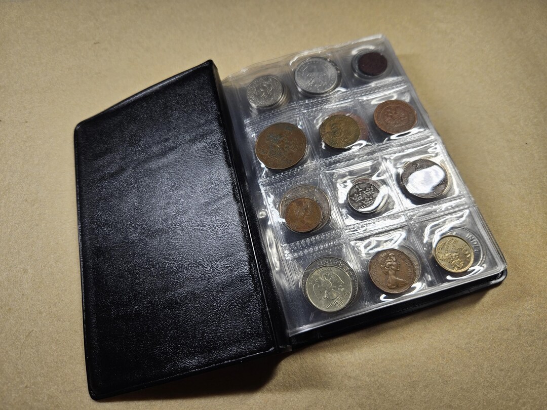 120 Pcs Coins of the World in Stock Album - Etsy