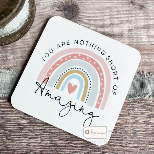 Personalised You Are Nothing Short of Amazing... Pastel - Etsy UK