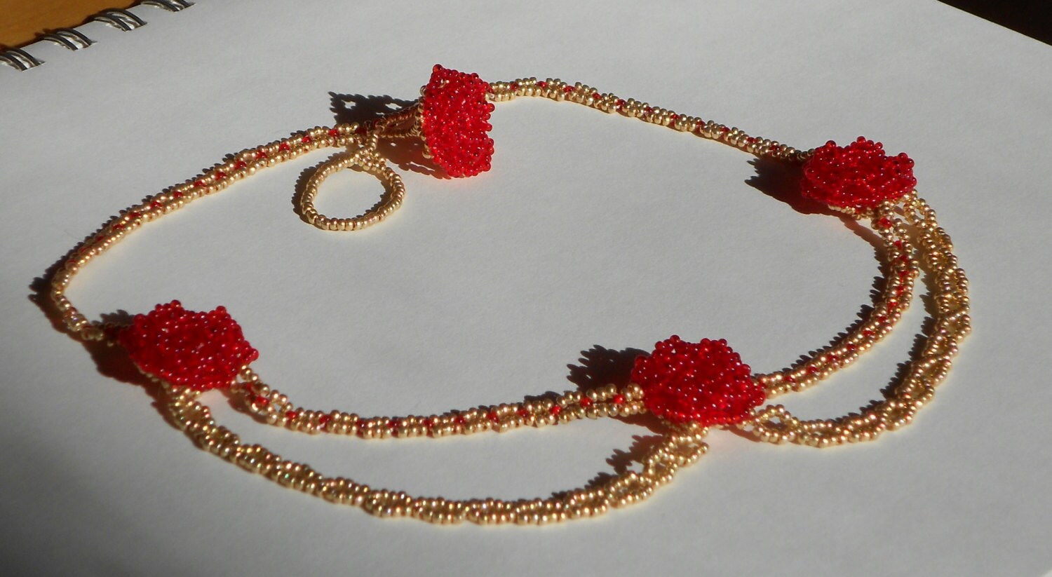 Rosette Necklace - Etsy