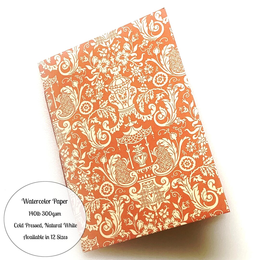 Watercolor Notebook in 12 Sizes, 140lb 300gsm Cold Pressed Paper, 20 ...