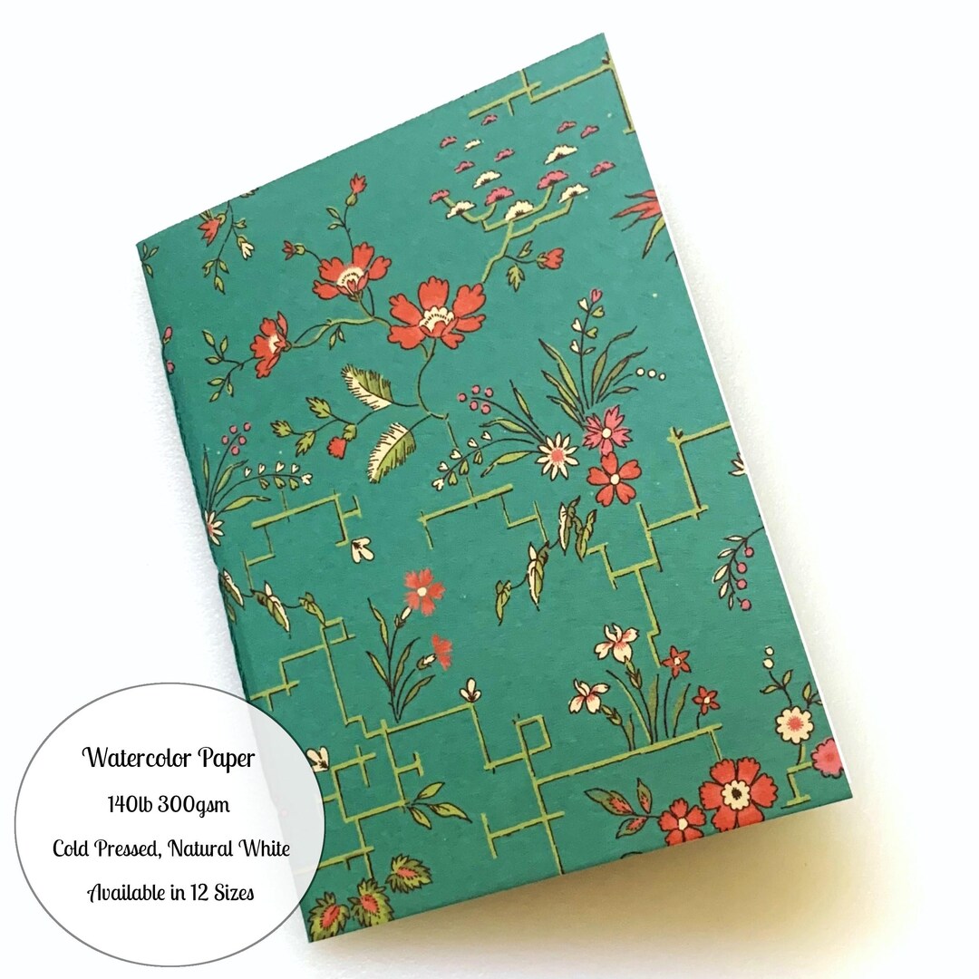 Small Art Journal, Watercolor Paper Notebook in 12 Sizes Including A6 ...