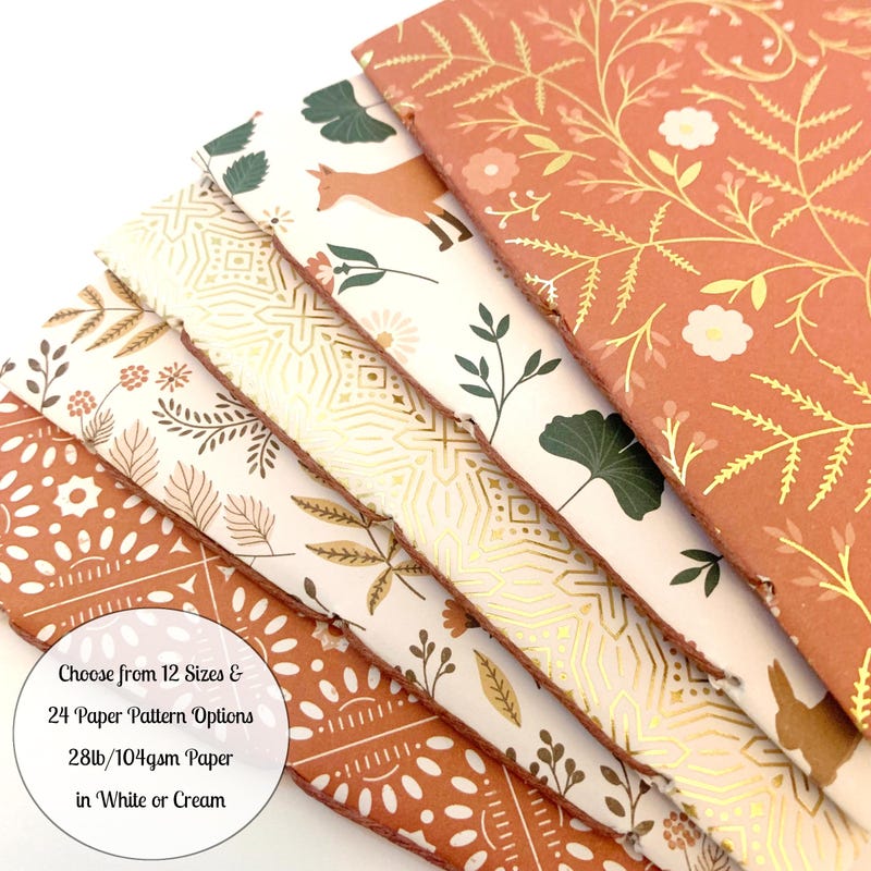 Fox Notebook - Etsy