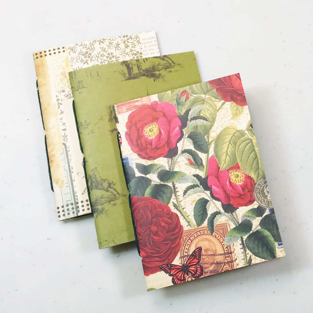 Vintage Style Travelers Notebook Insert Set in Passport, B7, Pocket, A6 ...